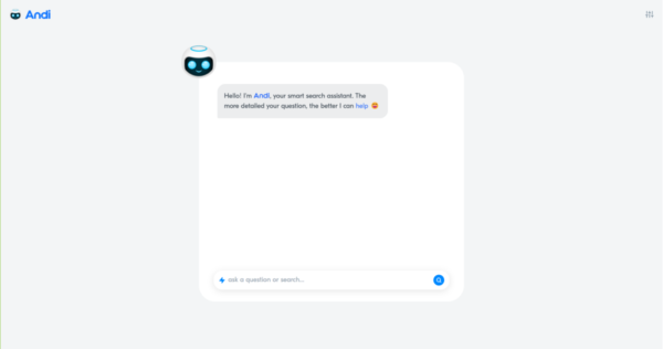 【2026最新】Andi Searchとは？特徴や使い方、料金まで解説！| 日本最大の生成AIデータベース「AIツールギャラリー」