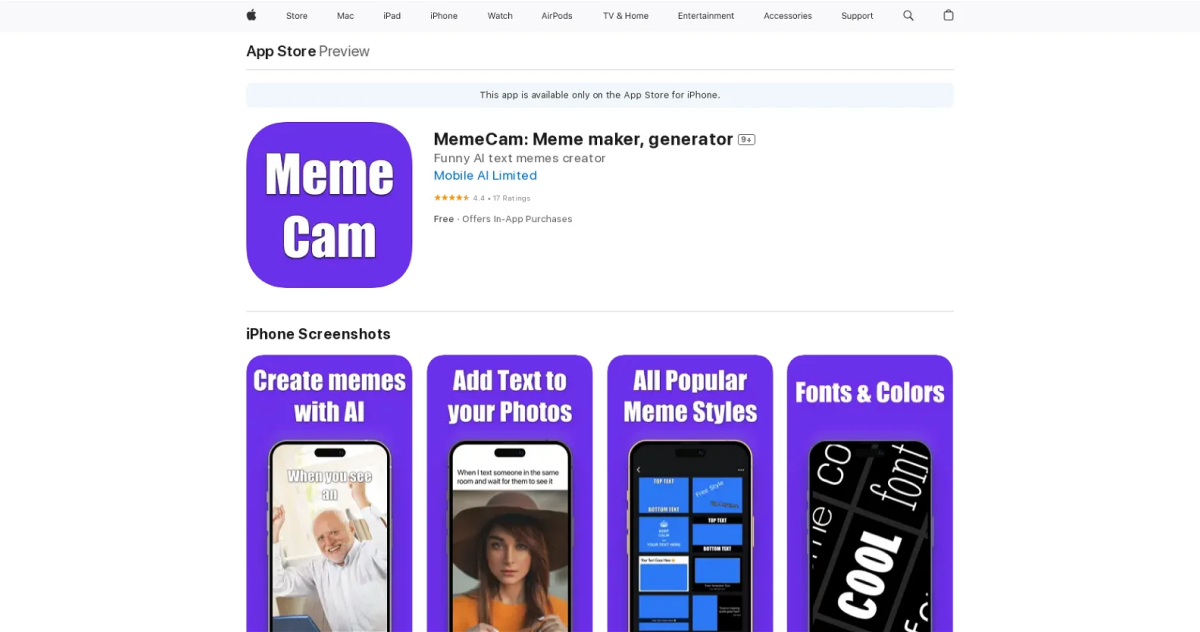 【2025最新】MemeCamとは？特徴や使い方、料金まで解説！| 日本最大の生成AIデータベース「AIツールギャラリー」