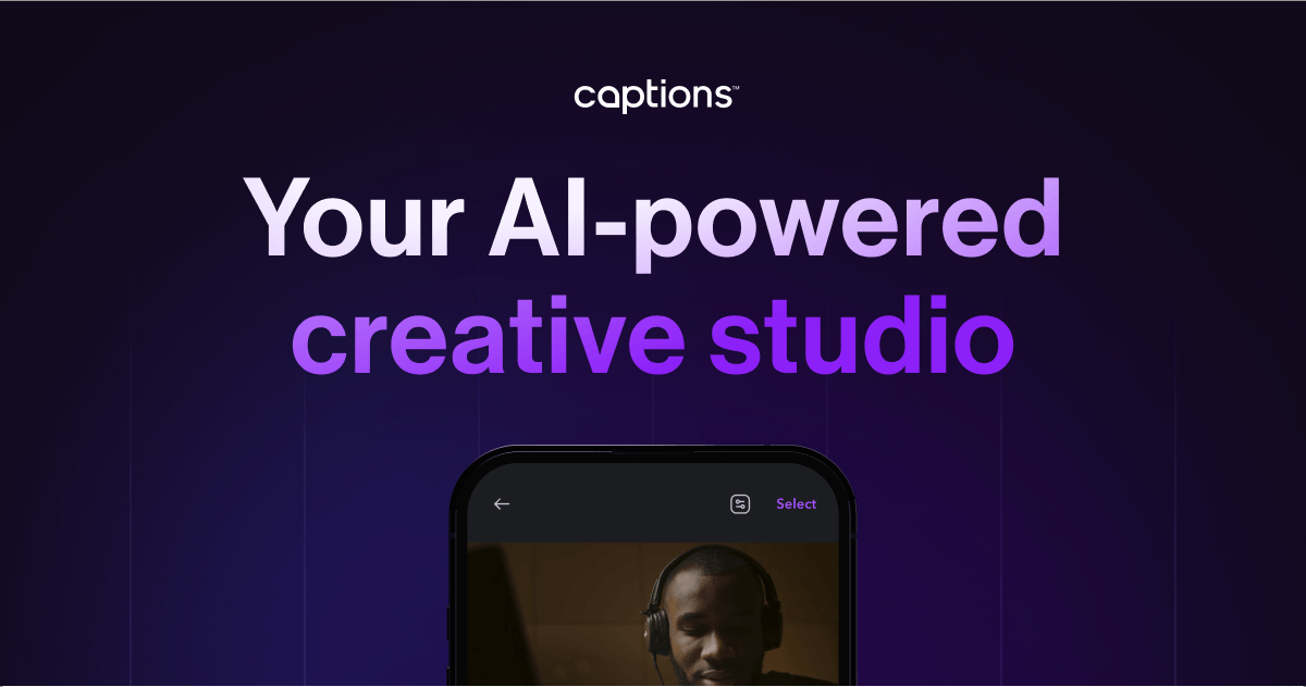 【2025最新】Captionsとは？特徴や使い方、料金まで解説！| 日本最大の生成AIデータベース「AIツールギャラリー」
