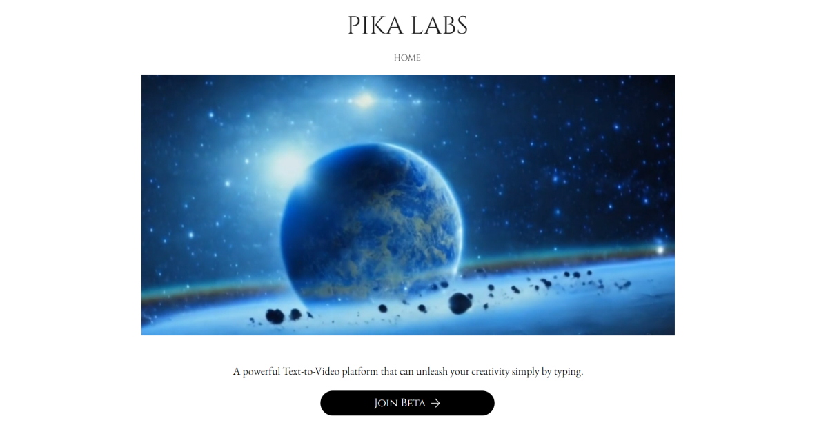画像やテキストから動画を生成する次世代のAIツール「Pika Labs」の使い方やメリットを解説！| 日本最大級のAIデータベース「AIツールギャラリー」