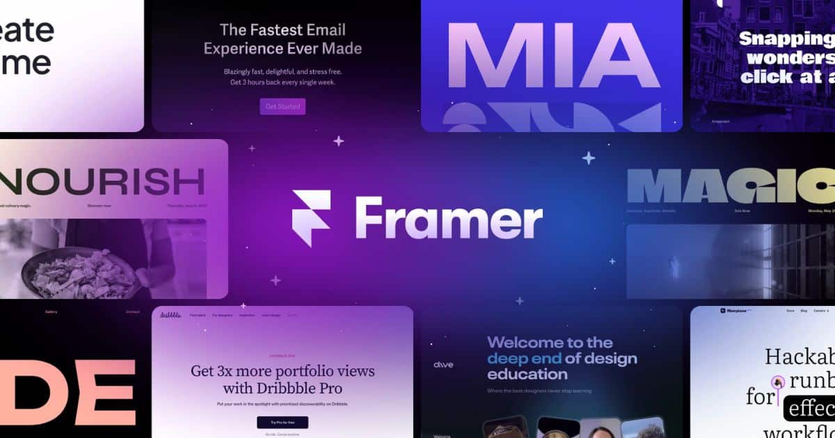 【2025最新】Framer AIとは？特徴や使い方、料金まで解説！| 日本最大の生成AIデータベース「AIツールギャラリー」
