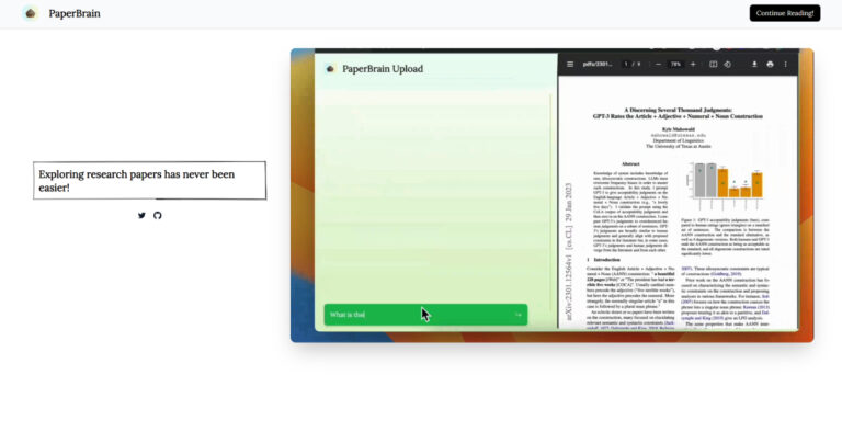 【2025最新】PaperBrain AIとは？特徴や使い方、料金まで解説！| 日本最大の生成AIデータベース「AIツールギャラリー」