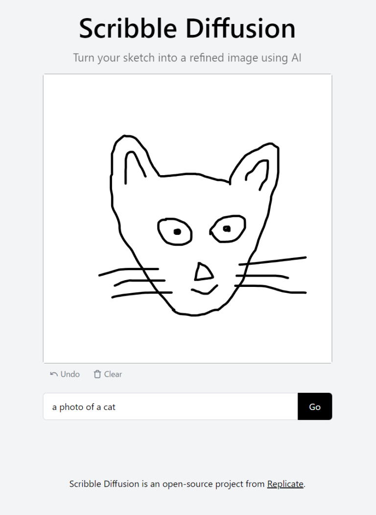 手書きのスケッチを洗練された画像に変換できるAIツール「Scribble Diffusion」の使い方やメリットを解説！| 日本最大級のAIデータベース「AIツールギャラリー」