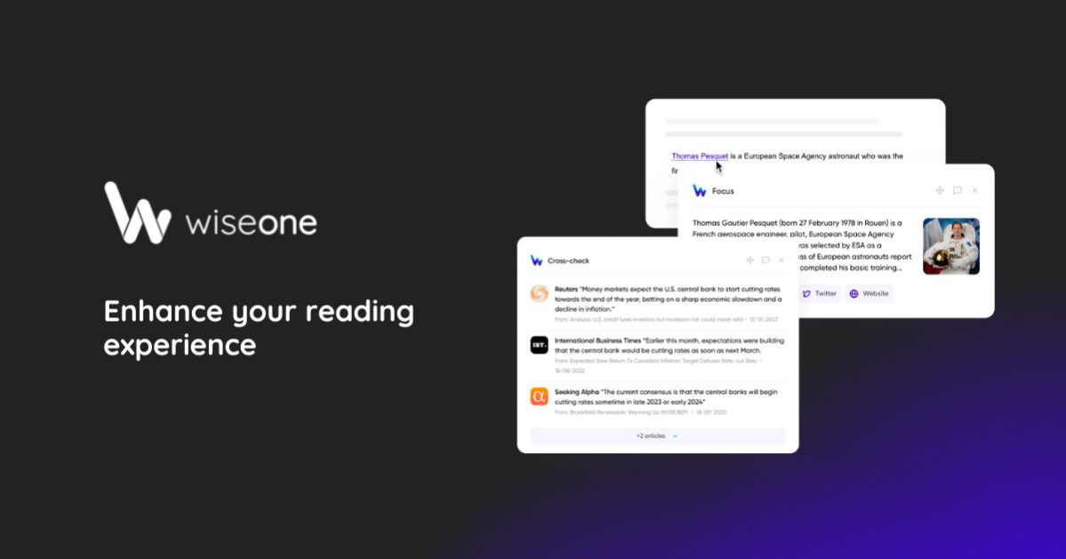 【2025最新】Wiseone AIとは？特徴や使い方、料金まで解説！| 日本最大の生成AIデータベース「AIツールギャラリー」