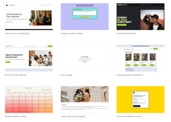 プロンプトだけでWebアプリがつくれるAIツール「Create.xyz」とは？特徴や使い方、料金まで解説！| 日本最大の生成AIデータベース「AIツールギャラリー」