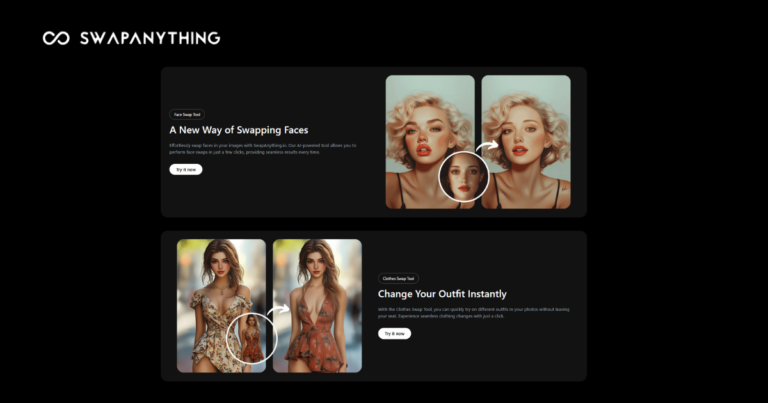 【2025最新】SwapAnythingとは？特徴や使い方、料金まで解説！| 日本最大の生成AIデータベース「AIツールギャラリー」